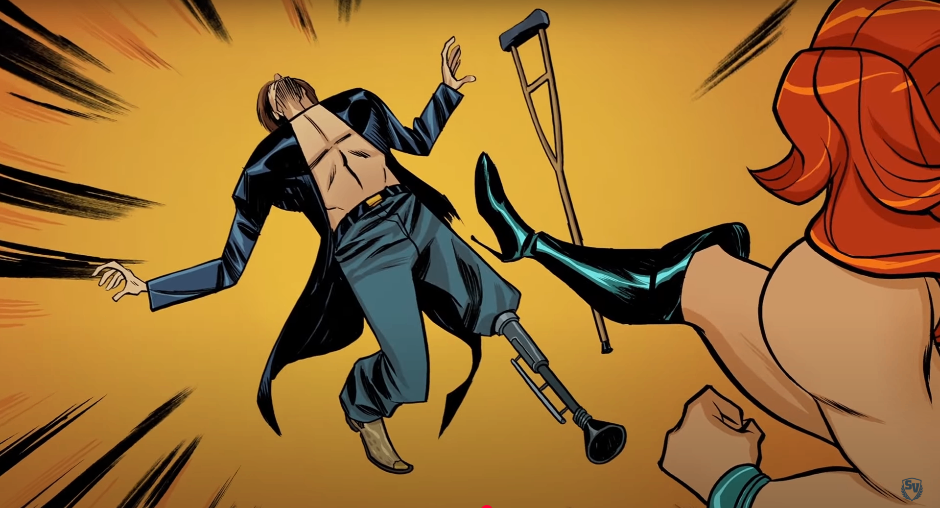 Ginger Panther — The Red-Haired Avenger